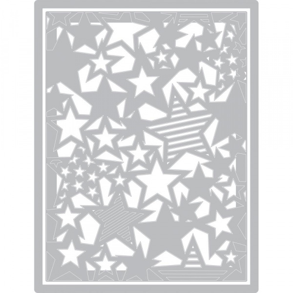 Sizzix - Thinlits - 662734 - Stars - Kreativ Scrapping