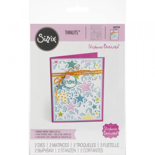 Sizzix - Thinlits - 662734 - Stars - Kreativ Scrapping