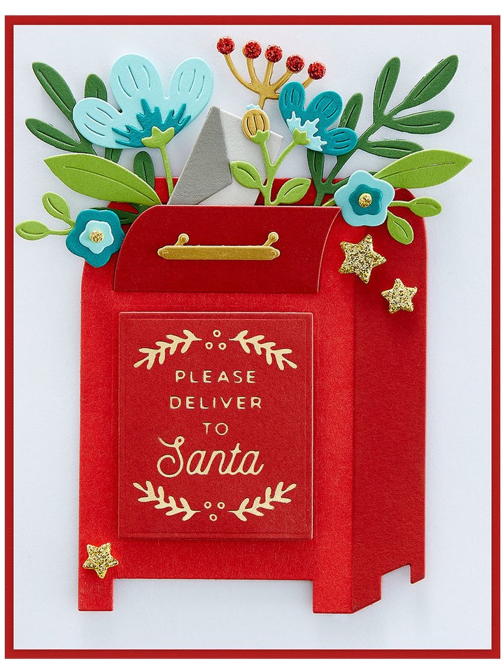 Spellbinders - S5-530 - Dies - Parcel & Post Mailbox - Kreativ Scrapping